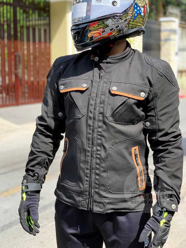 Áo moto LS2 Bullet Man - Áo bảo hộ phong cách cổ điển – Nón Tài Đạt