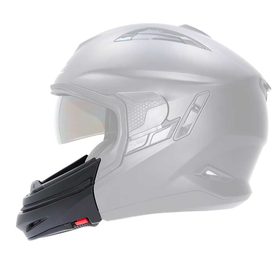 Phụ kiện hàm nón Zeus 613 - Cằm gắn rời mũ Zeus 613 – Nón Tài Đạt
